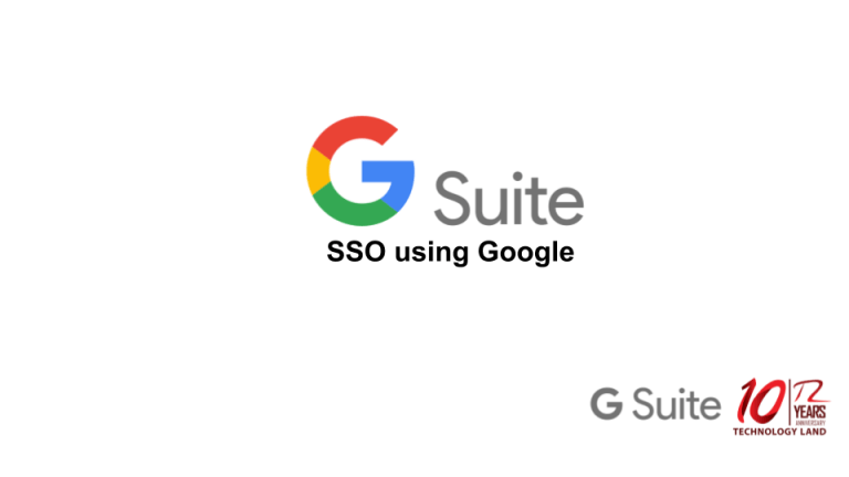 SSO using Google as the identity provider | Google Workspace